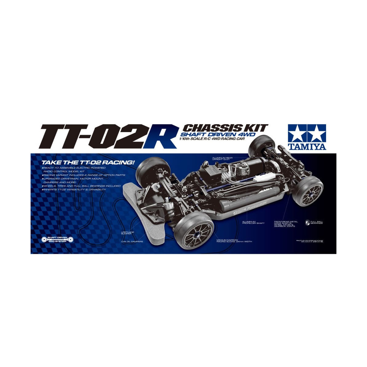 Tamiya 51615 Body-Set Satz Audi Quattro Rallye A2
