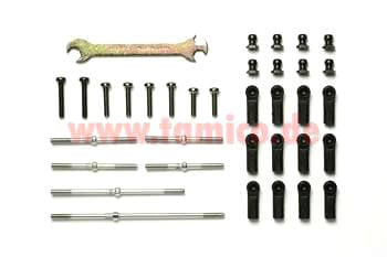 Tamiya #53828 DT02 Turnbuckle Sus.&Tie-Rod