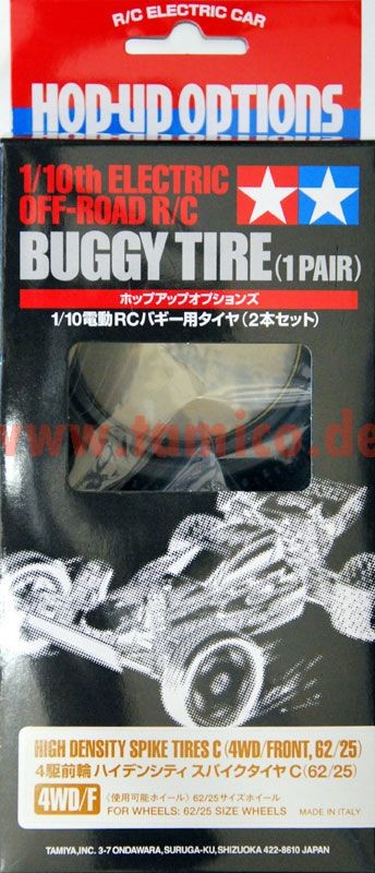 Tamiya Off-Road Micro Pin Reifen (Vorn, 62/25) #53878